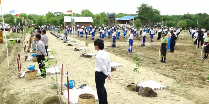 Trees planting activities: MCRD UM joined the trees planting activities ...