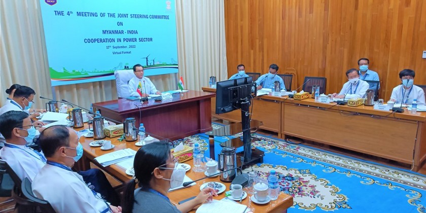 4th Meeting of JSC: Myanmar-India Cooperation in Power Sector | Myanmar ...
