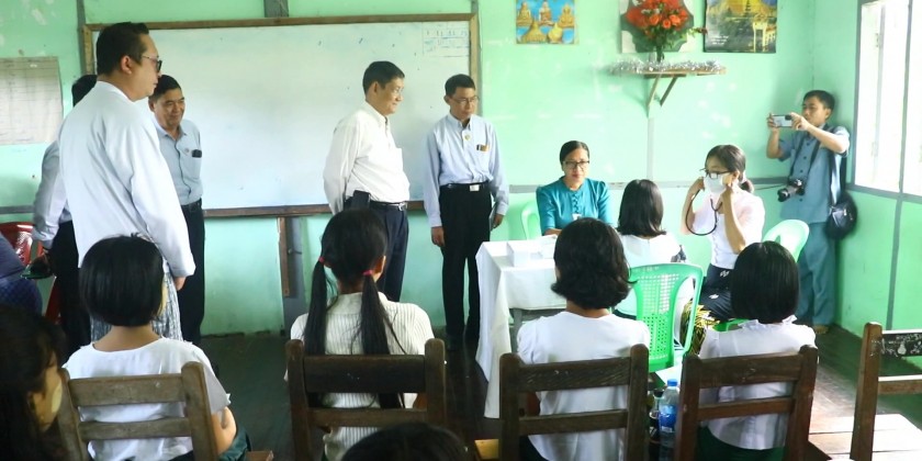 Inspection tour: Development for Thandwe district and Gwa township ...