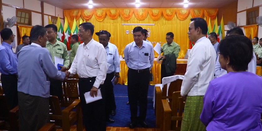 Inspection tour: Development for Thandwe district and Gwa township ...