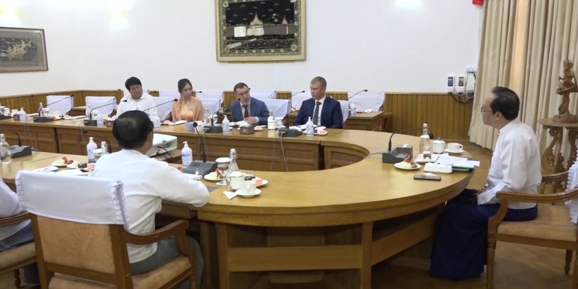 Bilateral Cooperation: Russia’s trade delegation paid courtesy call to ...