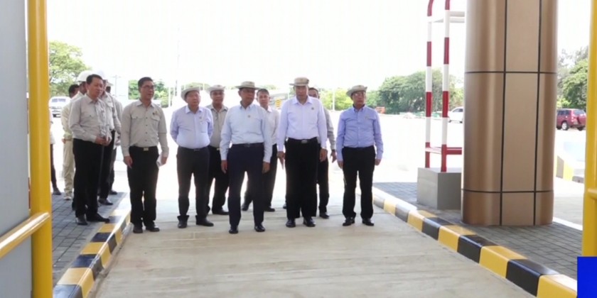 Bago River Crossing Bridge: Construction progress of Thanlyin Bridge No ...