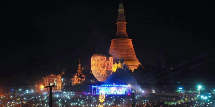 Radiant Festivities: Bago's Tazaungdaing Lighting Festival | Myanmar ...