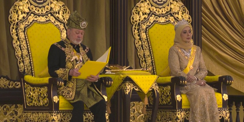 Sultan Ibrahim crowned Malaysian King | Myanmar International TV