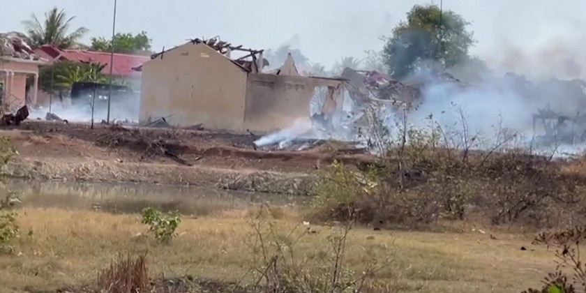 20 Cambodian soldiers killed in ammunition base explosion | Myanmar ...