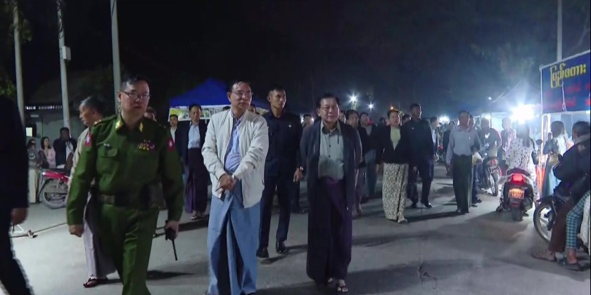 Tour in Pyay : Acting President visits Pyay in Bago Region | Myanmar ...