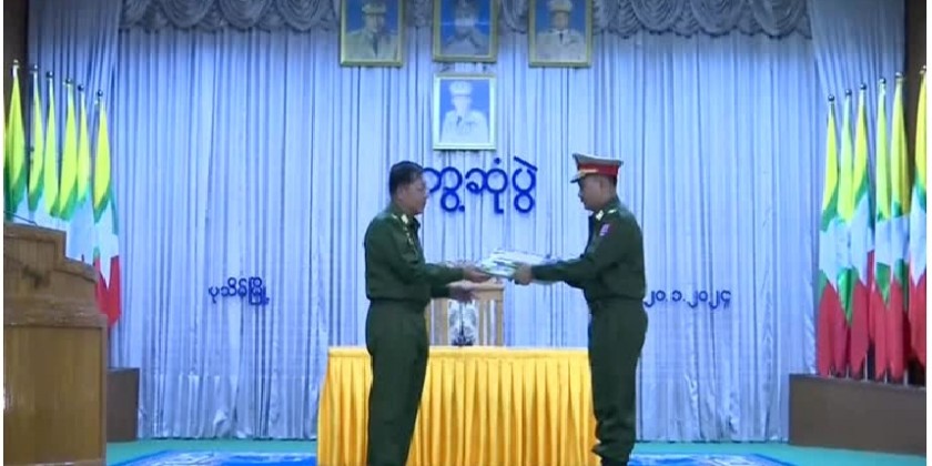 Meeting with Assembly: SAC Chairman met with assembly of Pathein ...