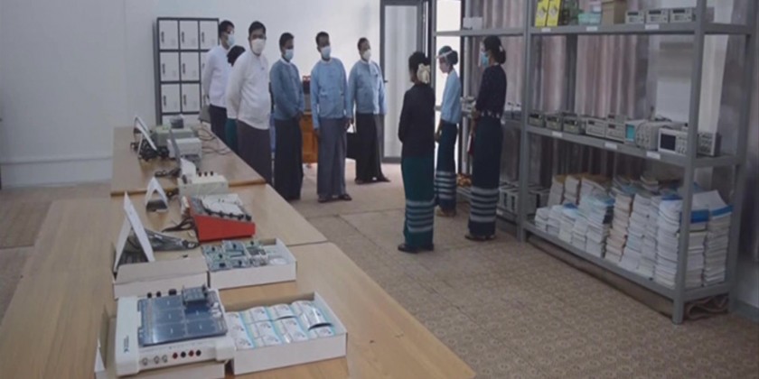 Science & Technology: Union Minister Makes Inspections In Mandalay ...