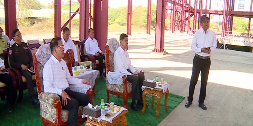 Inspection to continue works: MOI Union Minister inspected construction ...