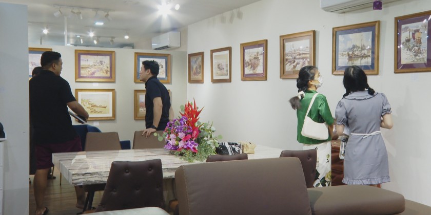 Memorial Art Exhibition: Artworks in Yangon by Artist U Marlar ...