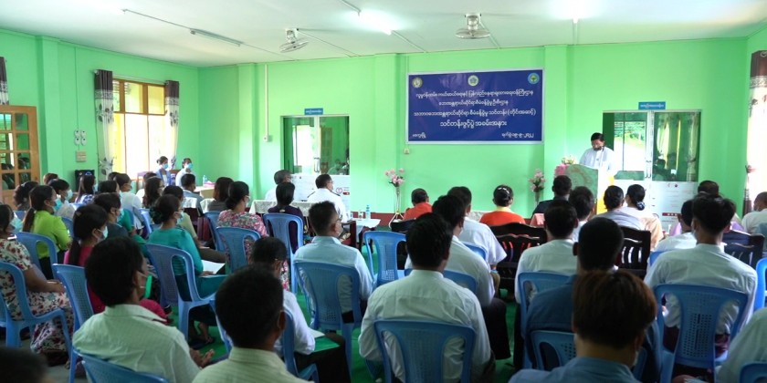 Natural disaster preparedness: Magway Region CM addressed opening ...