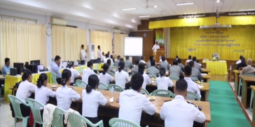 RMS Applied Training: MoL UM gave remark at the training | Myanmar ...