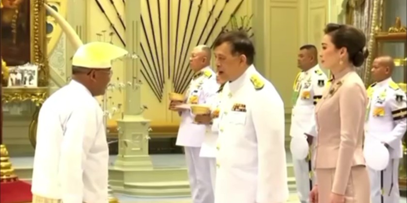 Presenting Credentials: Myanmar Ambassador presented his credentials ...