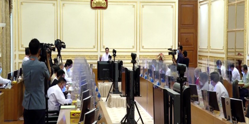 SAC meeting (1/2022): SAC Chairman addressed the meeting | Myanmar ...