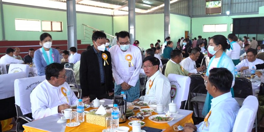 University indoor stadium: Indoor stadium of UCS (Magway) opened ...