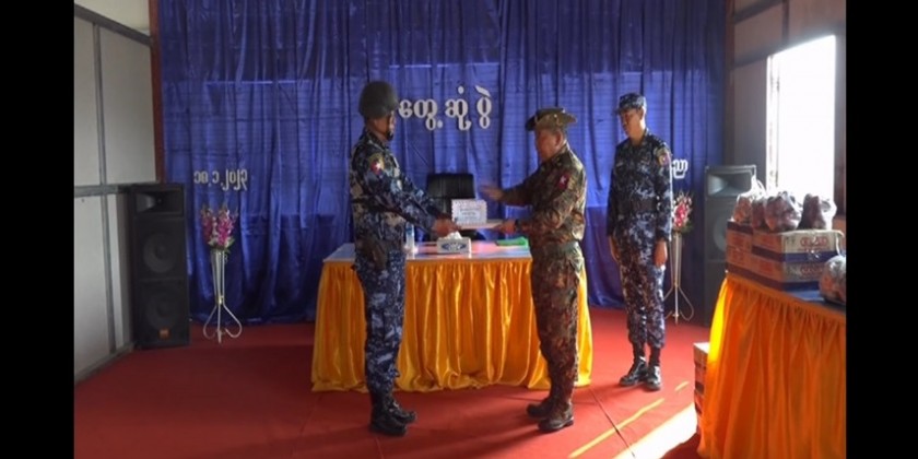 Inspection in Rakhine State: Security measures in Maungdaw inspected ...
