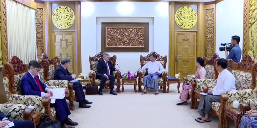 Myanmar-Russia: DPM MOFA UM received Russian MOFA DM | Myanmar ...