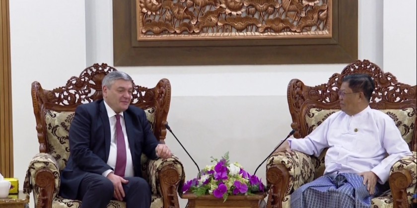 Myanmar-Russia: DPM MOFA UM received Russian MOFA DM | Myanmar ...