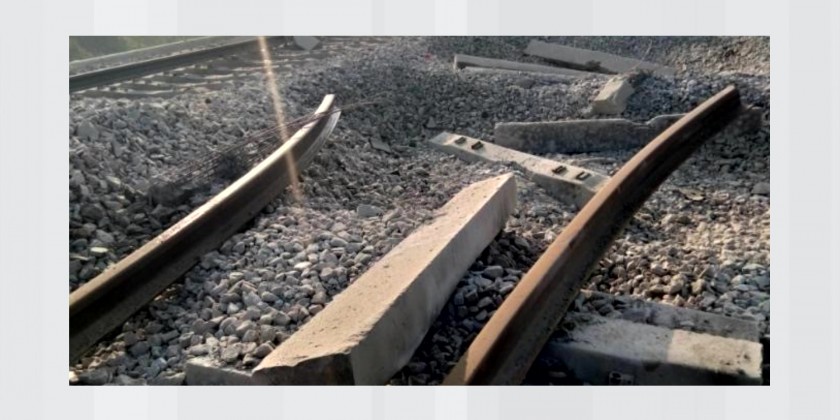 Rail Road Explosion: Myanmar Railway Section reopens after bridge ...