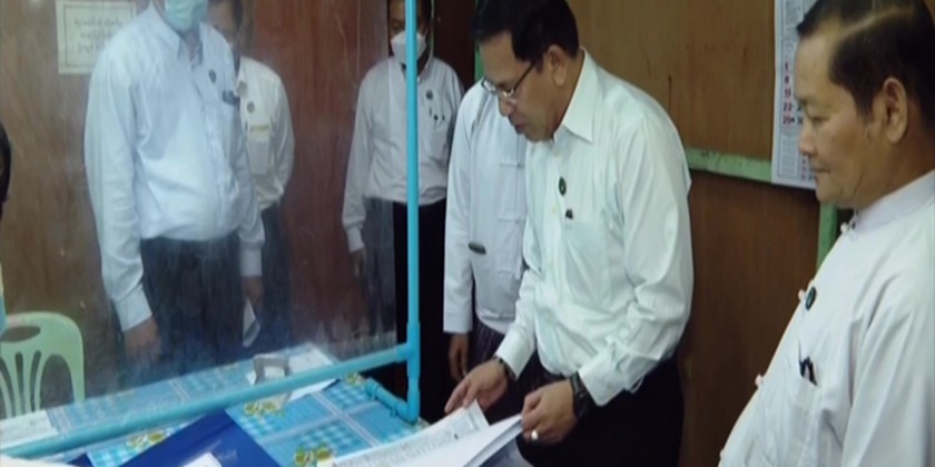 Inspection tour: MoI Union Minister inspects printing houses in Yangon ...
