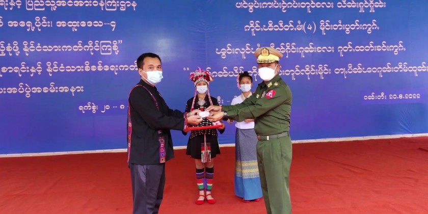 Handing over CSC: Shan State CM attended ceremony of handing over CSC ...