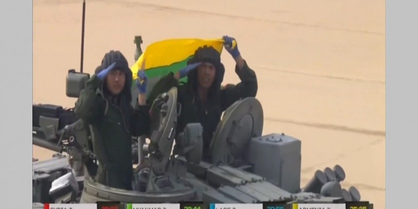 International Army Games: Myanmar Tatmadaw Tank Crew won 1st prize in ...