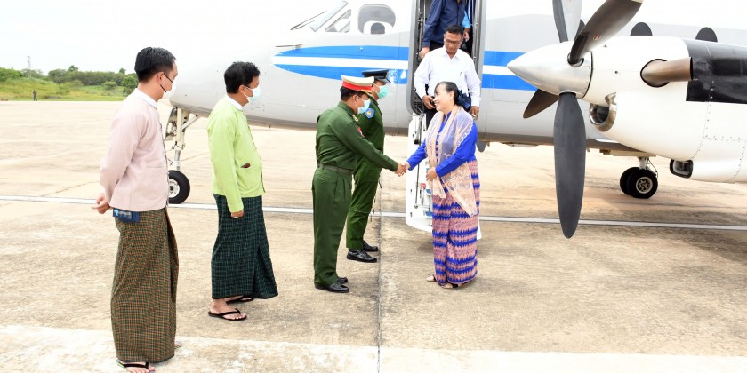Peace Process: EAO delegations arrived NPT for 2nd round discussion ...