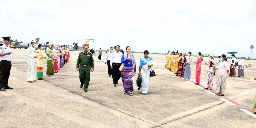Peace Process: EAO delegations arrived NPT for 2nd round discussion ...