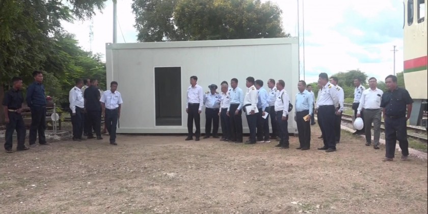 Inspection of Reconstruction Efforts: SAC member inspected ...