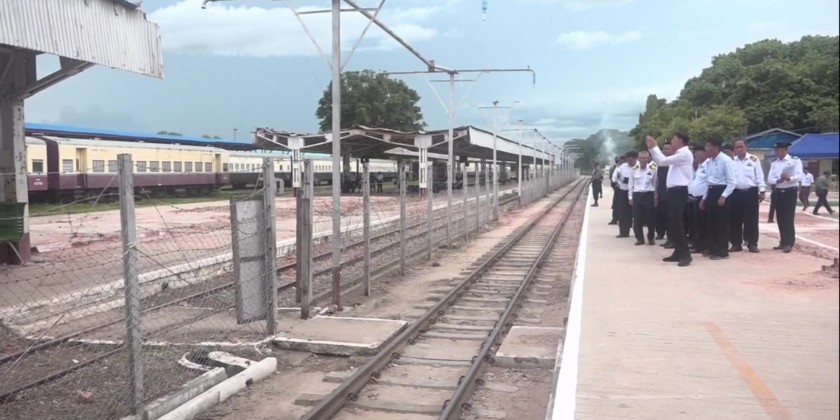 Inspection of Reconstruction Efforts: SAC member inspected ...