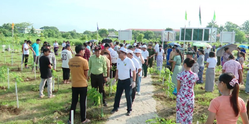 3rd time tree planting: Kachin State CM participated in tree planting ...
