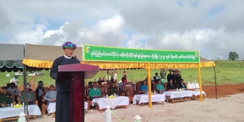 Collective trees planting: Trees planted collectively in Hopone ...