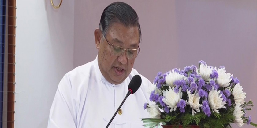 Graduation Ceremony: MOFA Union Minister delivered the closing remarks ...