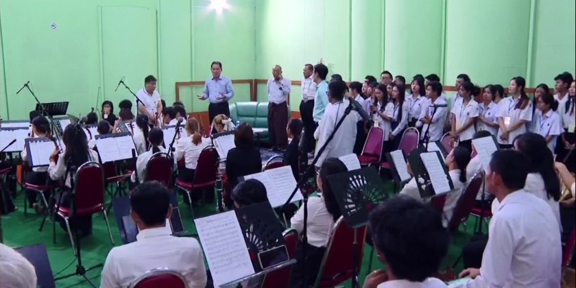 Tour in Yangon : Meeting on movie screening and visiting the MRTV ...