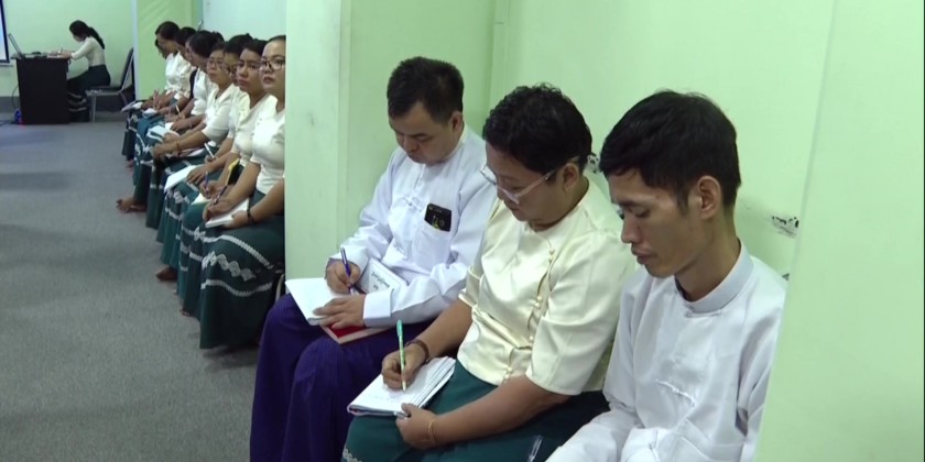 Finance and Revenue : Meeting with staff in Yangon | Myanmar ...