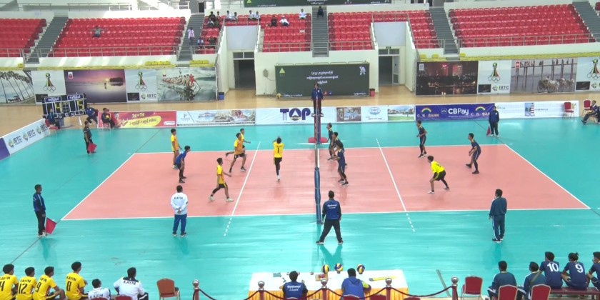 Student sports competition: Union Minister observes Men’s volley ...