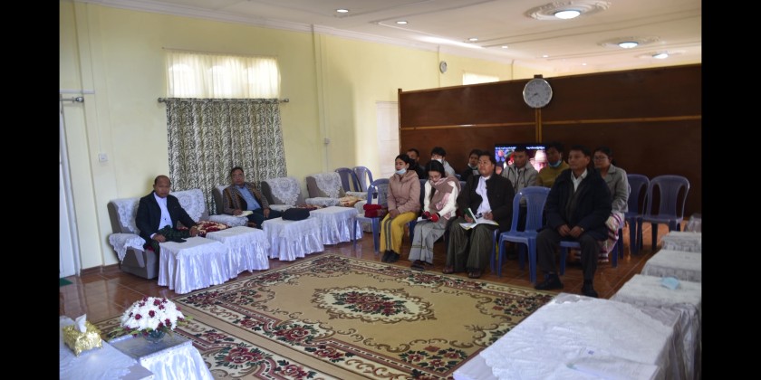 Ethnicity Affairs: Meeting with the staff in Chin State | Myanmar ...