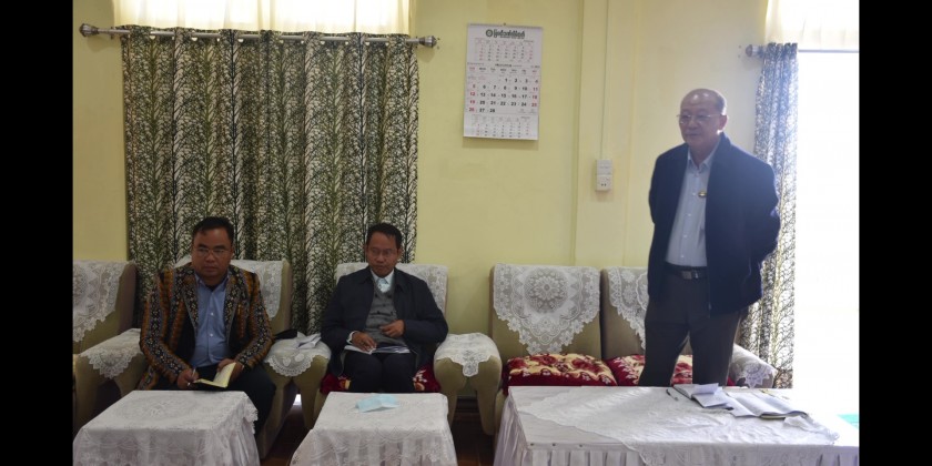Ethnicity Affairs: Meeting with the staff in Chin State | Myanmar ...