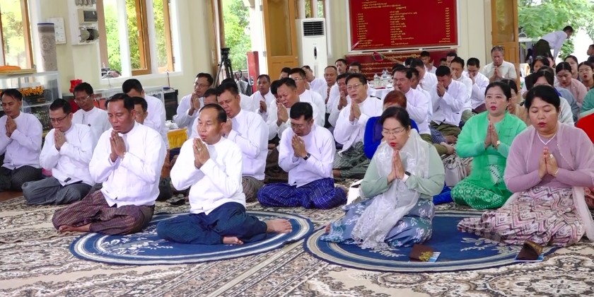 Waso robe offering ceremony: Sagaing Region CM attended the ceremony ...