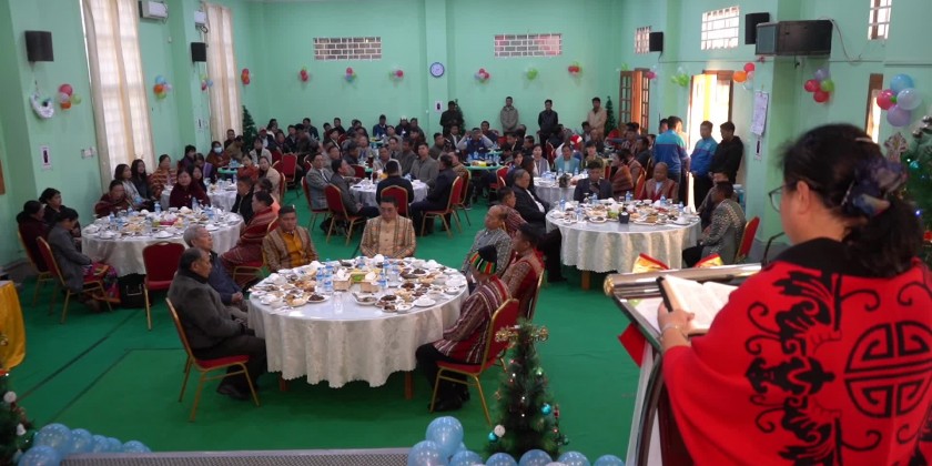 December gathering dinner: Chin State Government hosted December ...