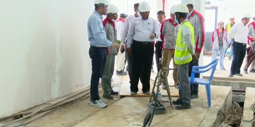 Operation Process: Production process at the Cement Plant inspected ...