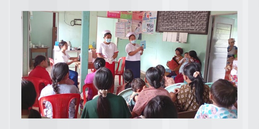 Big Catch-Up Campaign : Over 1,600 children vaccinated in Naungcho ...