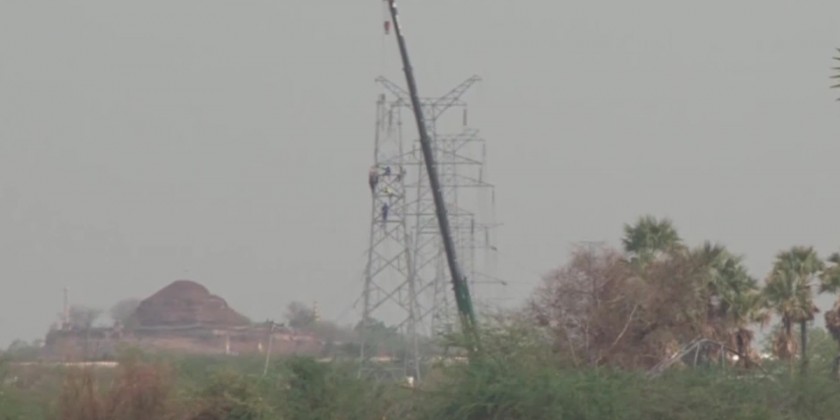 Electric towers repairing: 3 towers connecting Nat’l Grid damaged by ...
