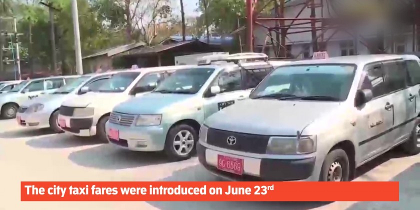 Fair prices for taxi users: The city taxi fares were introduced on June ...