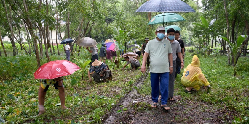 Cleaning service: Rakhine State CM supported providing cleaning service ...