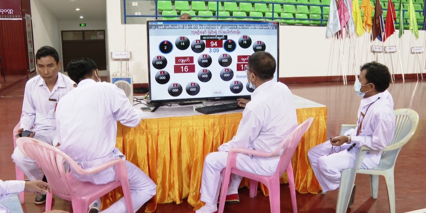 Traditional Chinlone Competition: Monsoon Tournament organized in ...