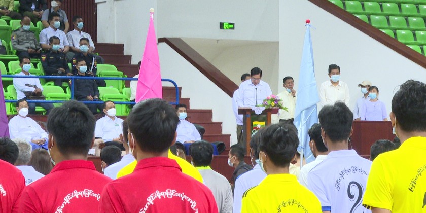 Traditional Chinlone Competition: Monsoon Tournament organized in ...