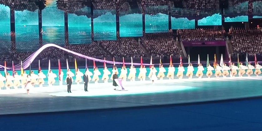 19th Asian Games: SYA Union Minister attends opening ceremony | Myanmar ...