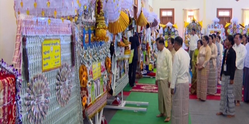 Kathina Robe Offering Ceremony: SAC Chairman Prime Minister offered ...