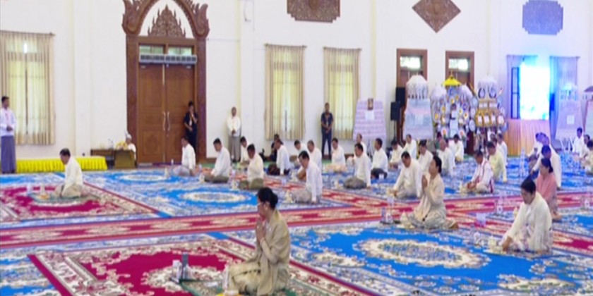 Kathina Robe Offering Ceremony: SAC Chairman Prime Minister offered ...